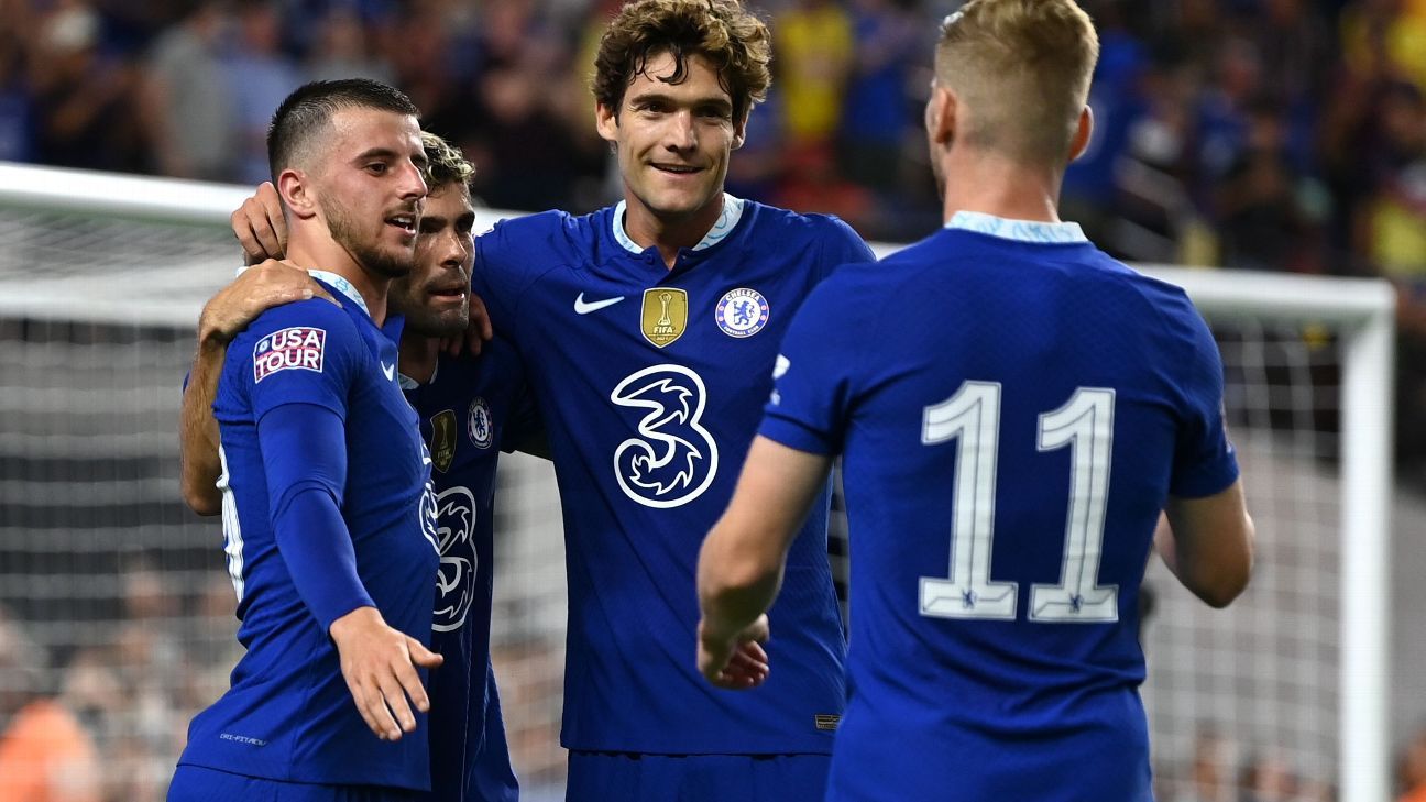 Chelsea abre pré-temporada nos Estados Unidos com vitória sobre o ...