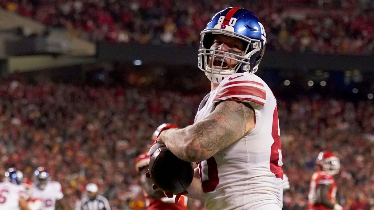 Kyle Rudolph firmará por un año con los Tampa Bay Buccaneers, según ...