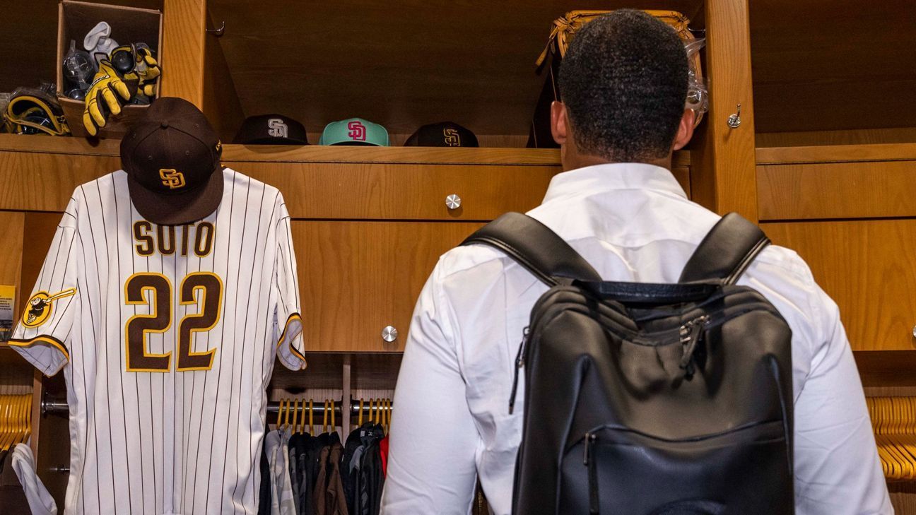 La curiosa forma en que Juan Soto obtuvo el número 22 con los Padres - ESPN