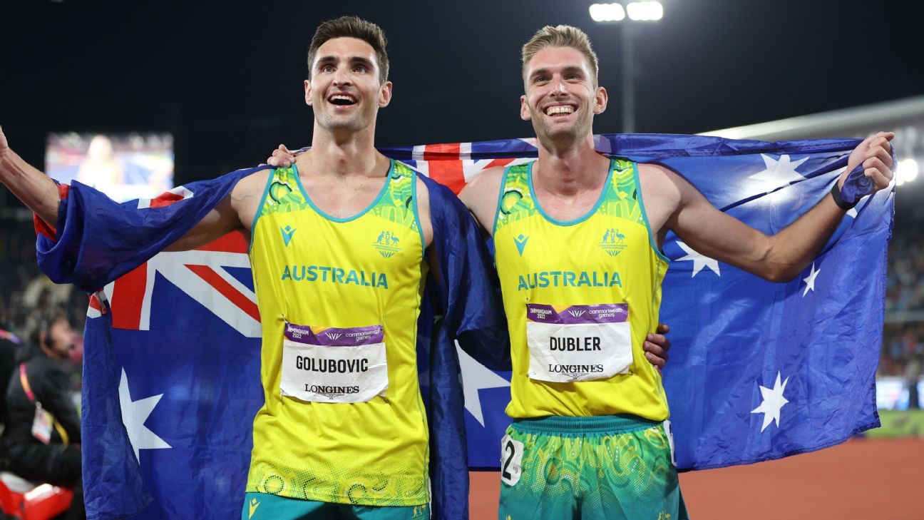 Decathlon medals for Daniel Golubovic, Cedric Dubler - ESPN