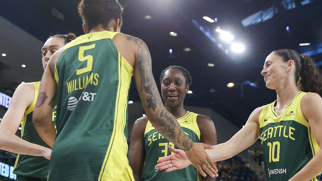 Seattle Storm rewrite history 'sharing the basketball,' set WNBA record ...