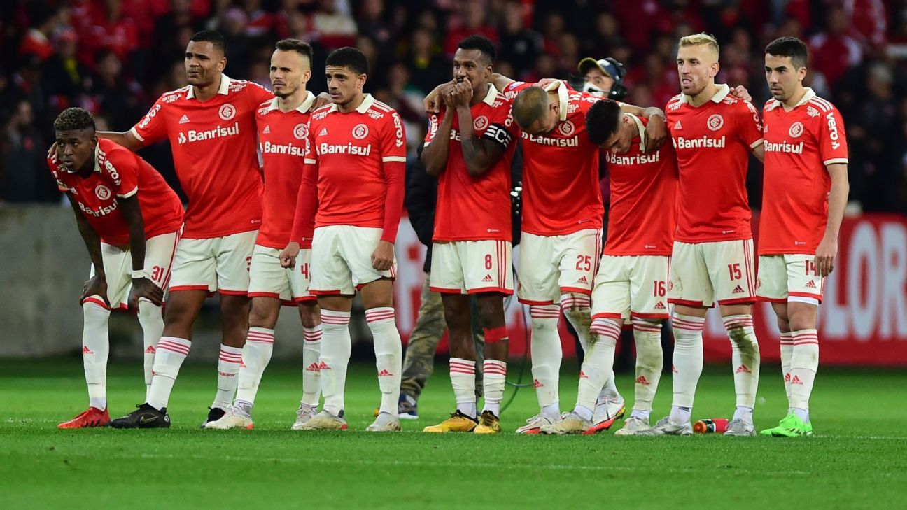 Inter dá vexame histórico nos pênaltis e é eliminado pelo Melgar nas ...