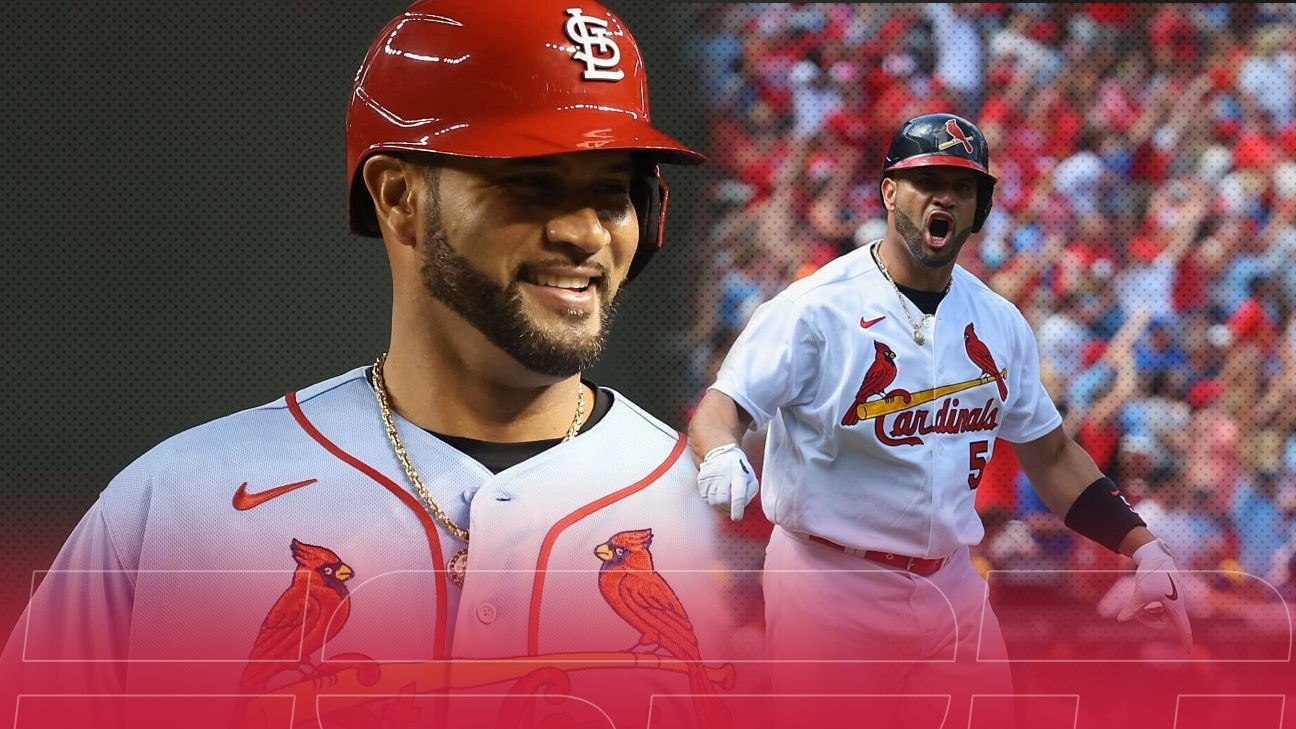 Albert Pujols con buen ritmo para los 700 en su mejor momento de la temporada - ESPN