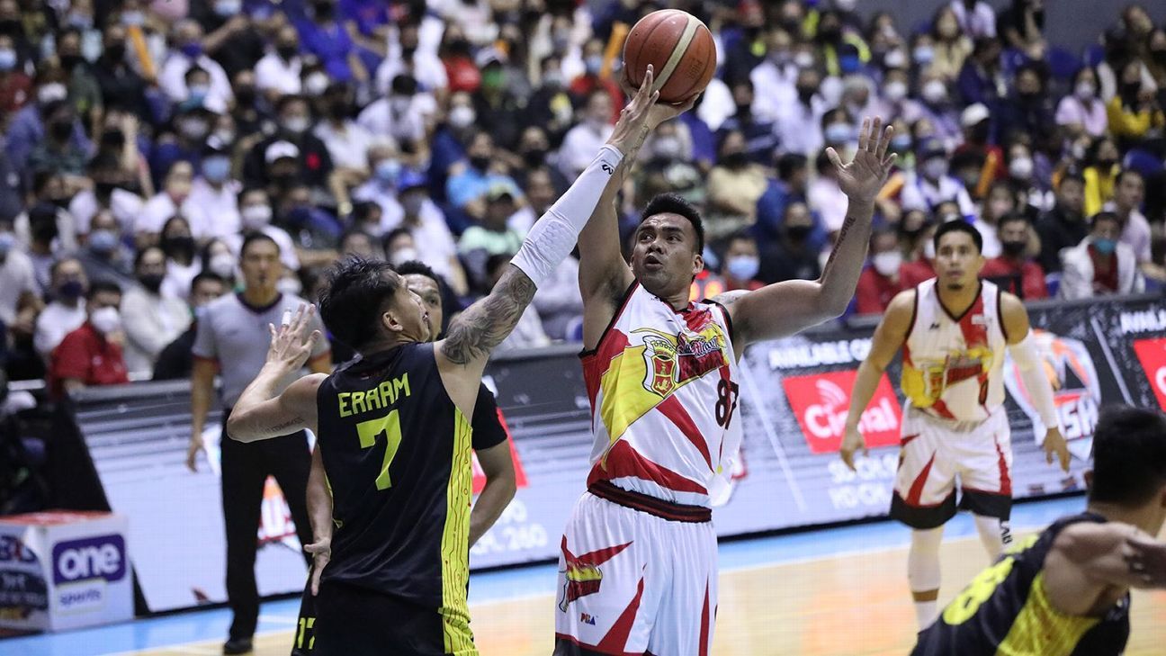 Vic Manuel, San Miguel Beermen muscle their way to Game 2 win over TNT ...