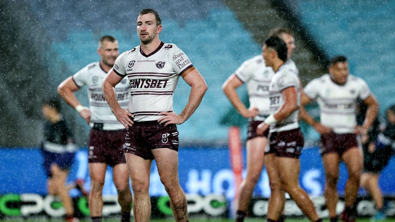 NRL Round 25 Burton adds more woe to Manly's season as Bulldogs steal ...
