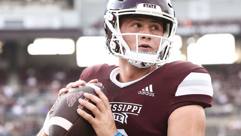 MS State knocks off Memphis as Rogers throws for 5 TDs