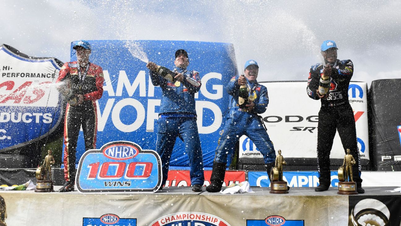 Greg Anderson, Ron Capps win NHRA U.S. Nationals races at Indianapolis ...