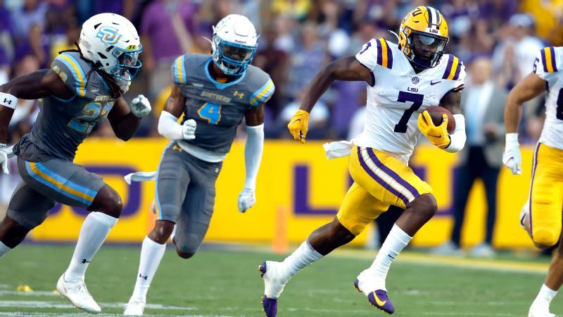 LSU rolls against Southern in Battle of the Bayou