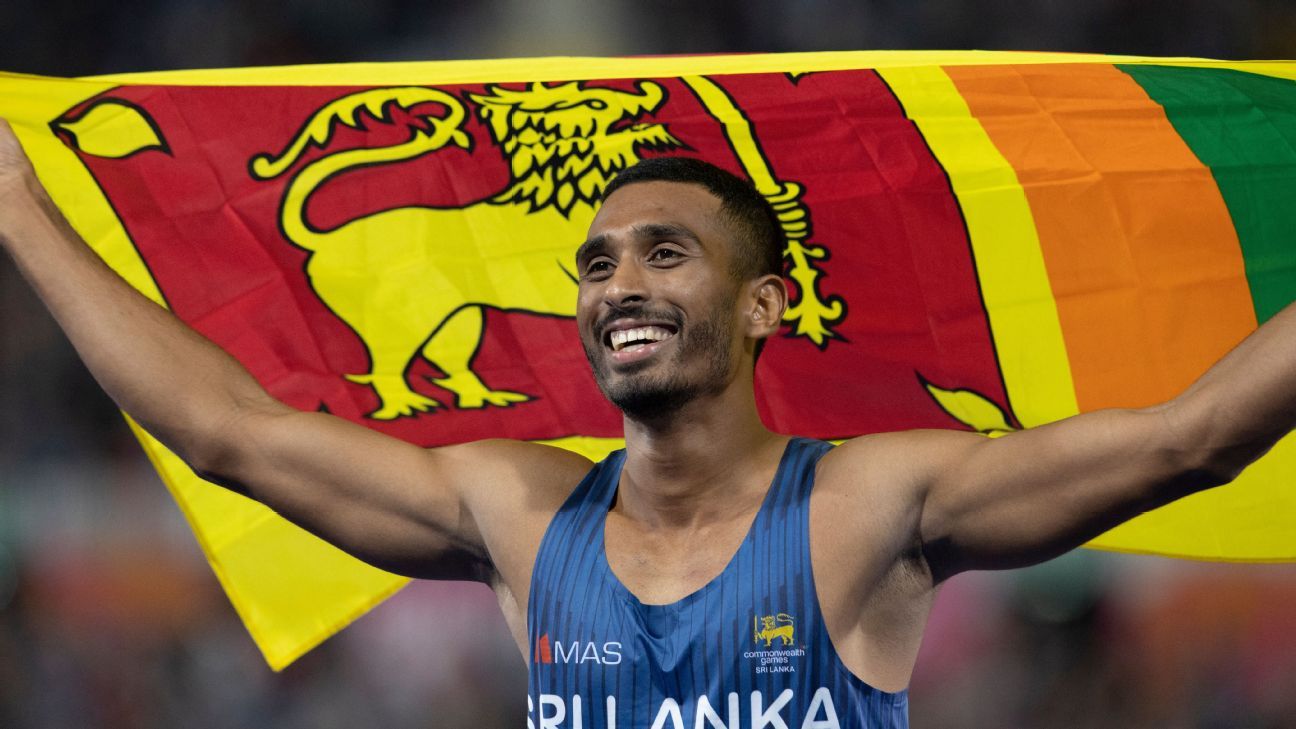 Yupun Abeykoon, South Asia's fastest man, is putting Sri Lanka on the ...