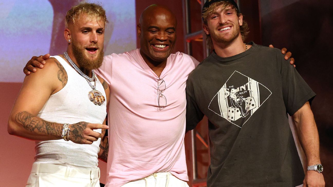 Logan Paul surpreende e revela idolatria por Anderson Silva antes de ...