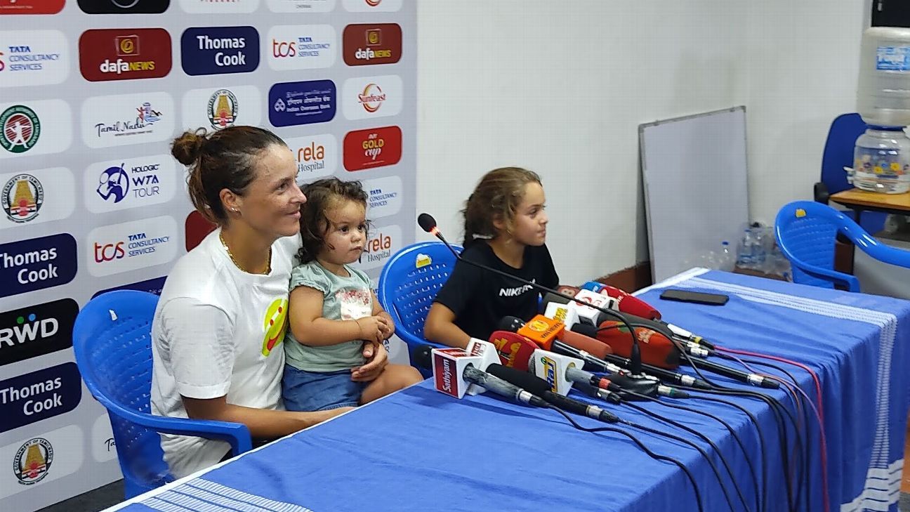 Her kids courtside, Tatjana Maria gives a new spin to work-life balance ...