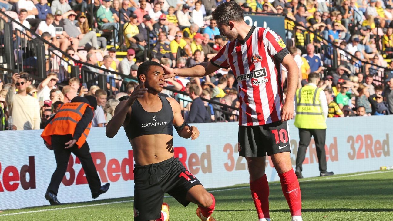 Jewison Bennette causa sensación en Sunderland - ESPN