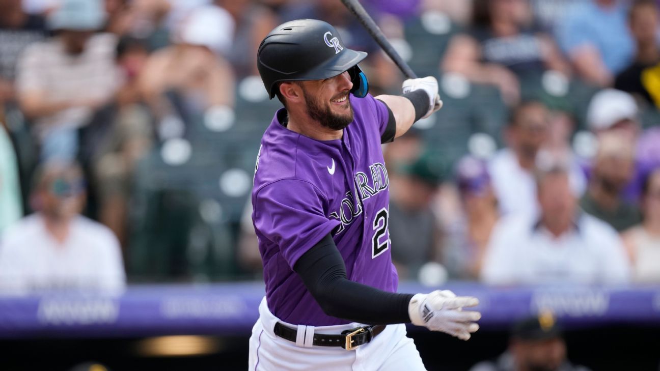 Rockies' Kris Bryant hitless in return from month stint on IL - ESPN