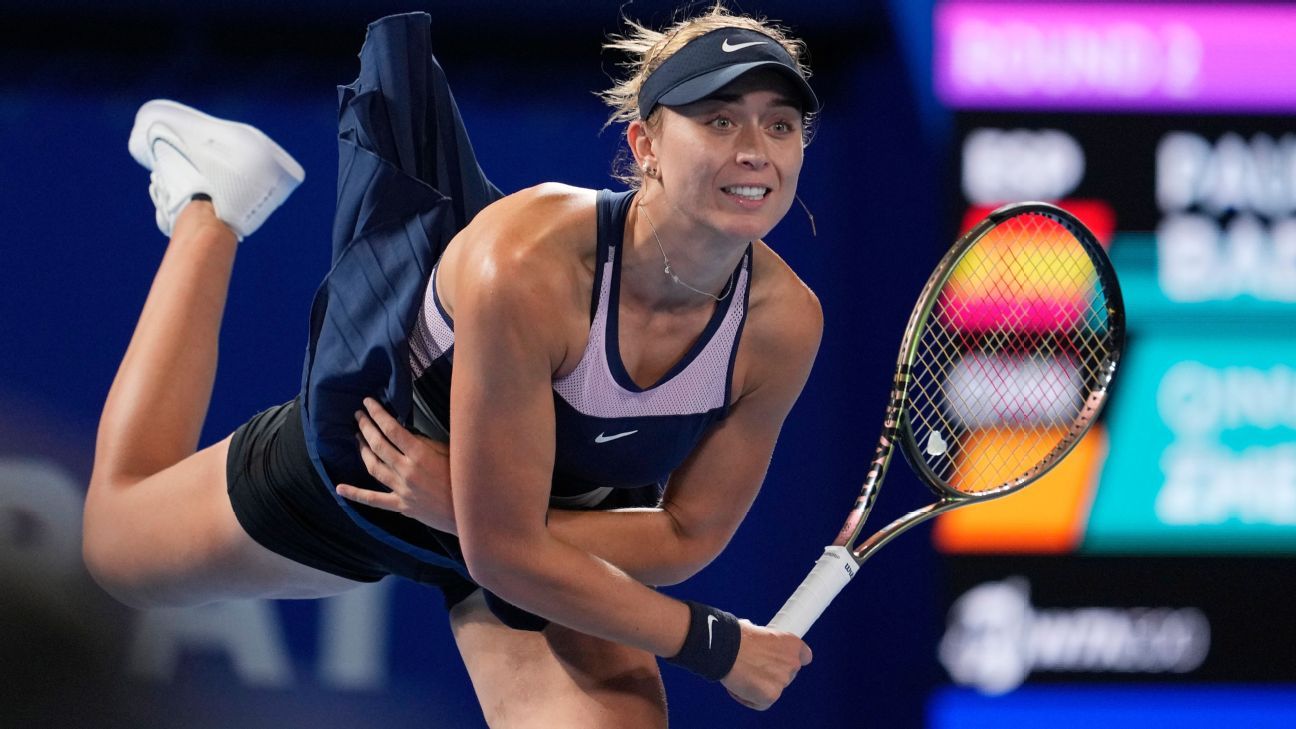 Paula Badosa encabeza estrellas del WTA 1000 Guadalajara - ESPN