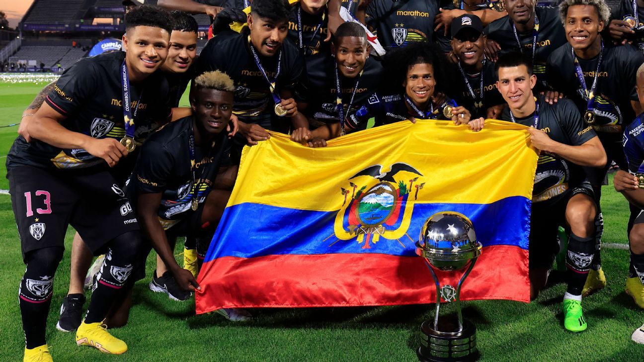 Ecuador llega a seis títulos internacionales y se despega de Chile - ESPN