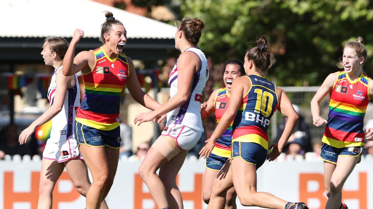 AFLW Round 7 Crows shake off injury-hit Dockers in AFLW - ESPN