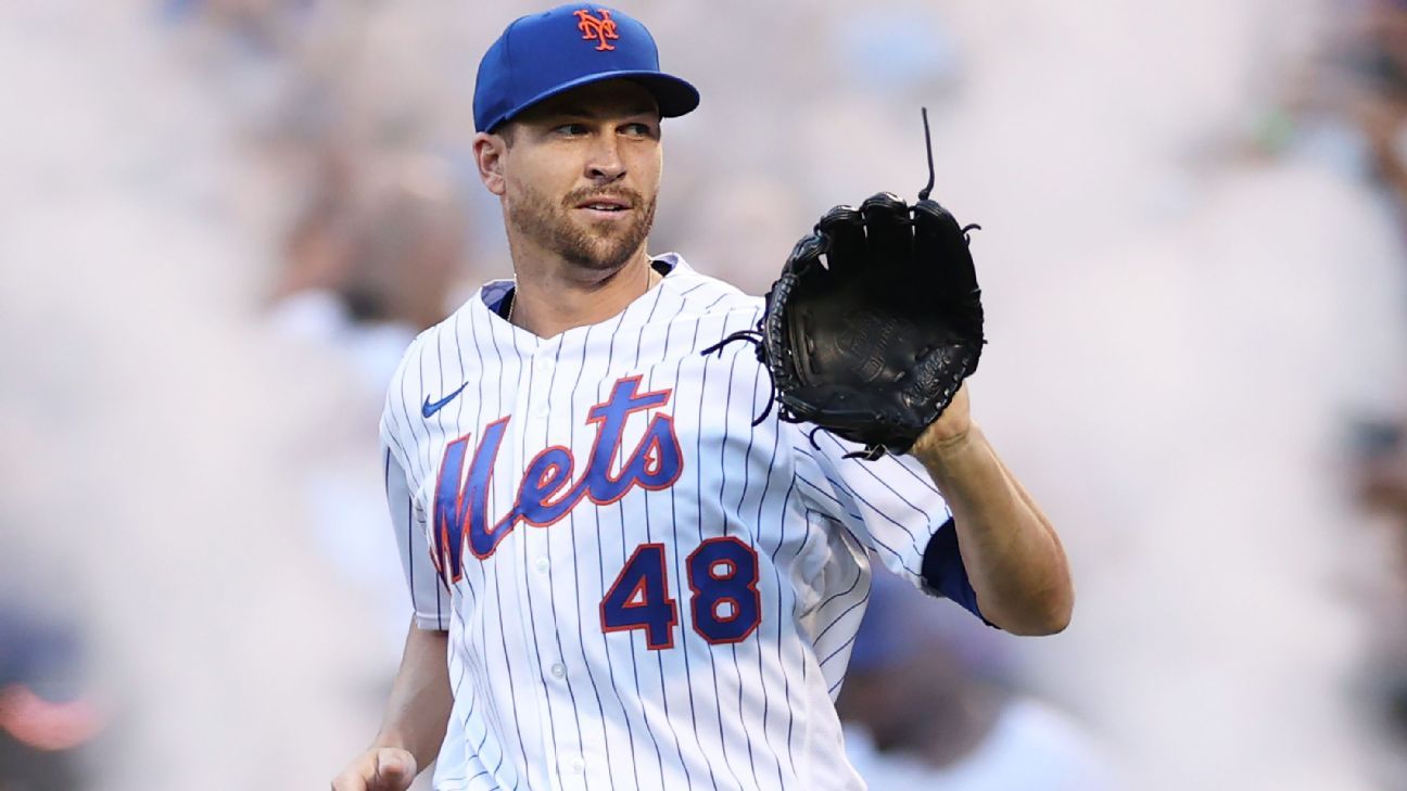 Fuentes: Texas Rangers y Jacob deGrom acuerdan un contrato de 5 años y ...