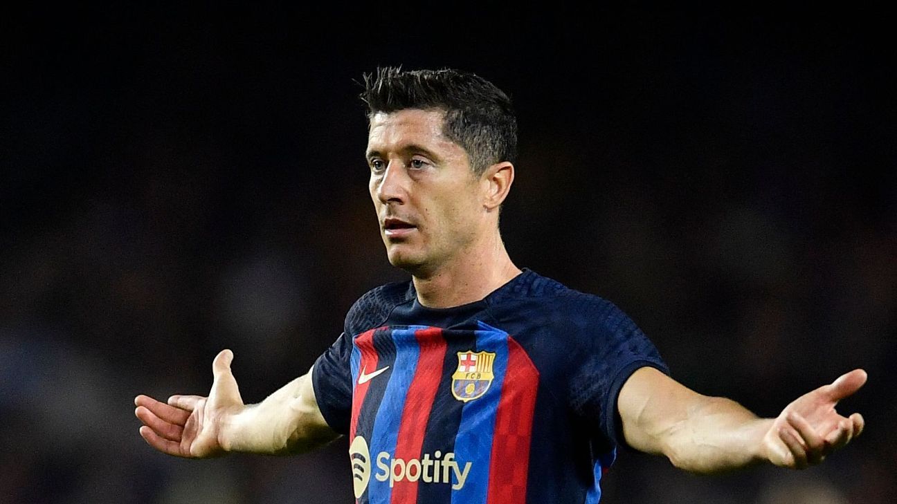 Lewandowski salva duas vezes, Barcelona busca empate com a Inter e ...