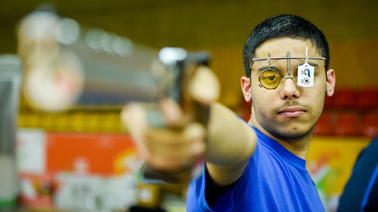 Shooting Worlds: Udhayveer Sidhu wins two gold medals; Esha Singh ...