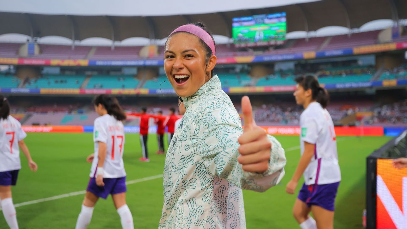 Maribel Flores, la jugadora que hace soñar a México Sub-17 Femenil - ESPN