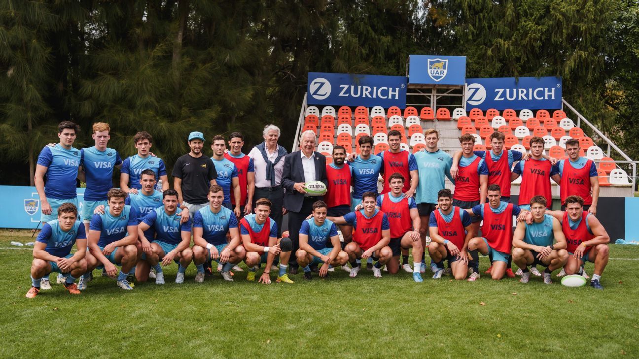 Bill Beaumont visitó las instalaciones de la UAR - ESPN