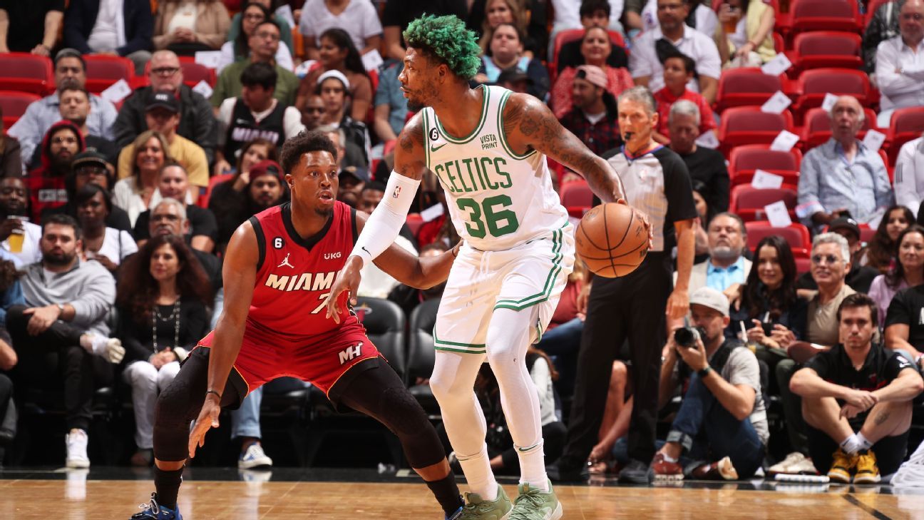 Na reedição da final do Leste, Boston Celtics vence Miami Heat, que ...
