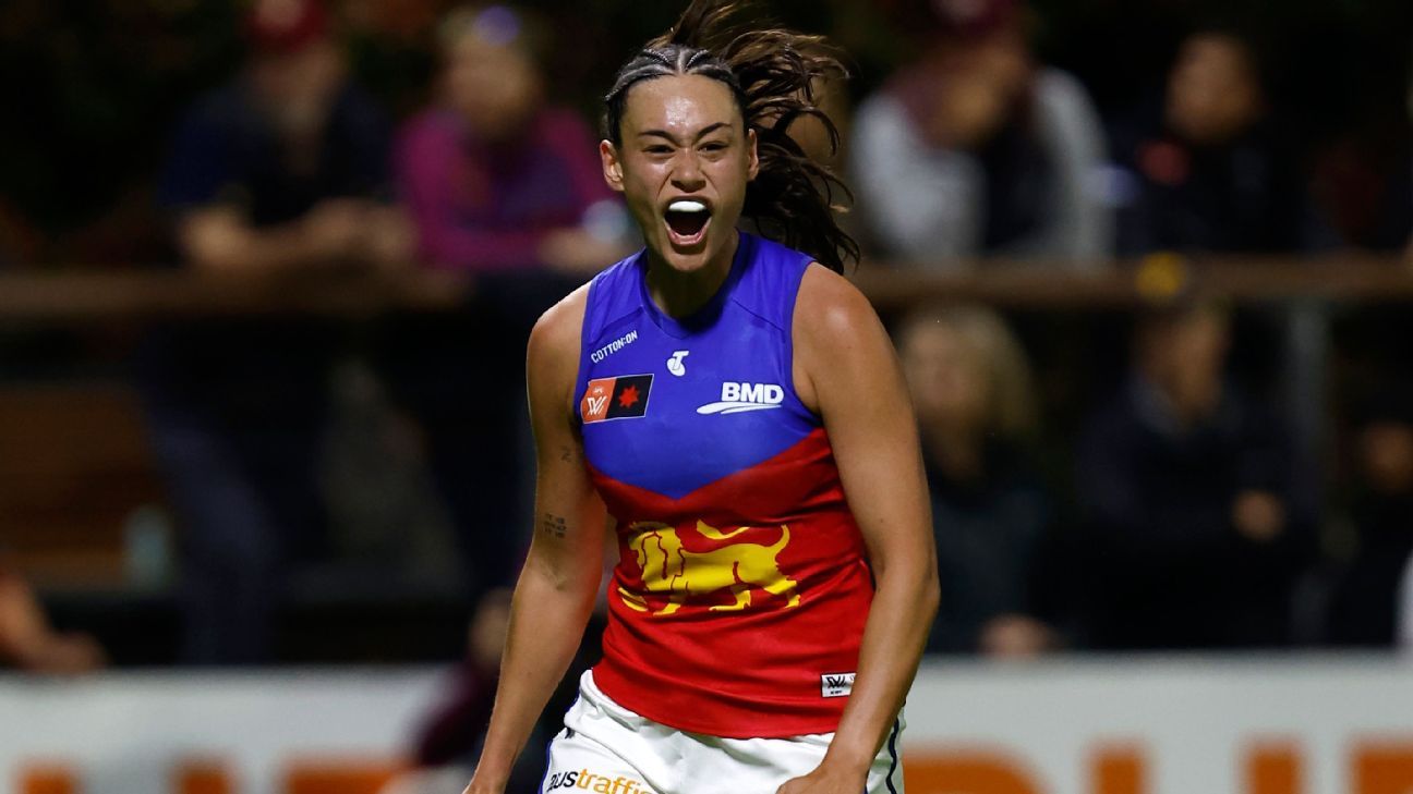 Jesse Wardlaw, Lulu Pullar add to Brisbane Lions' list of AFLW outs - ESPN