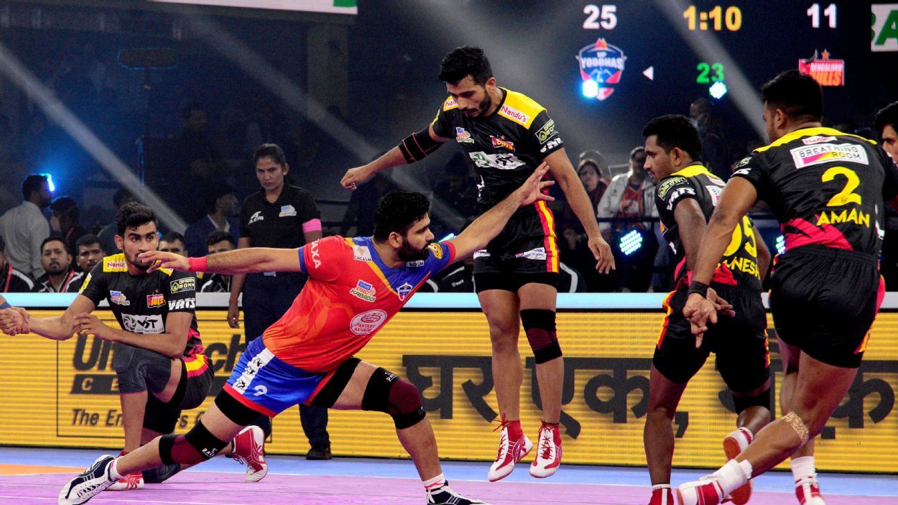 PKL 9 stats: Pardeep Narwal, Girish Ernak, and Telugu Titans' nightmare ...