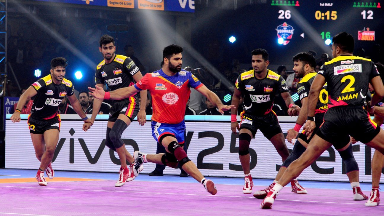 PKL 9 midseason grades: Bengaluru Bulls, UP Yoddhas get A; F for Telugu Titans - ESPN