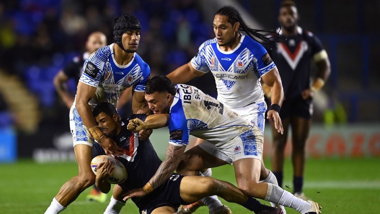 Samoa set up Tonga clash after France win - ESPN