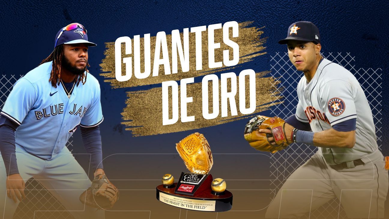Jeremy Peña y Vladimir Guerrero Jr. ganan Guante de Oro - ESPN