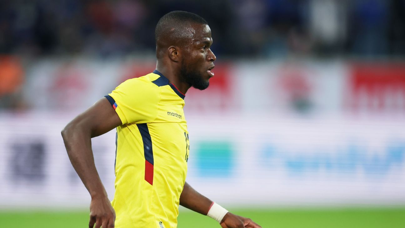 Enner Valencia conferencia de prensa Ecuador amistoso fifa mundial ...