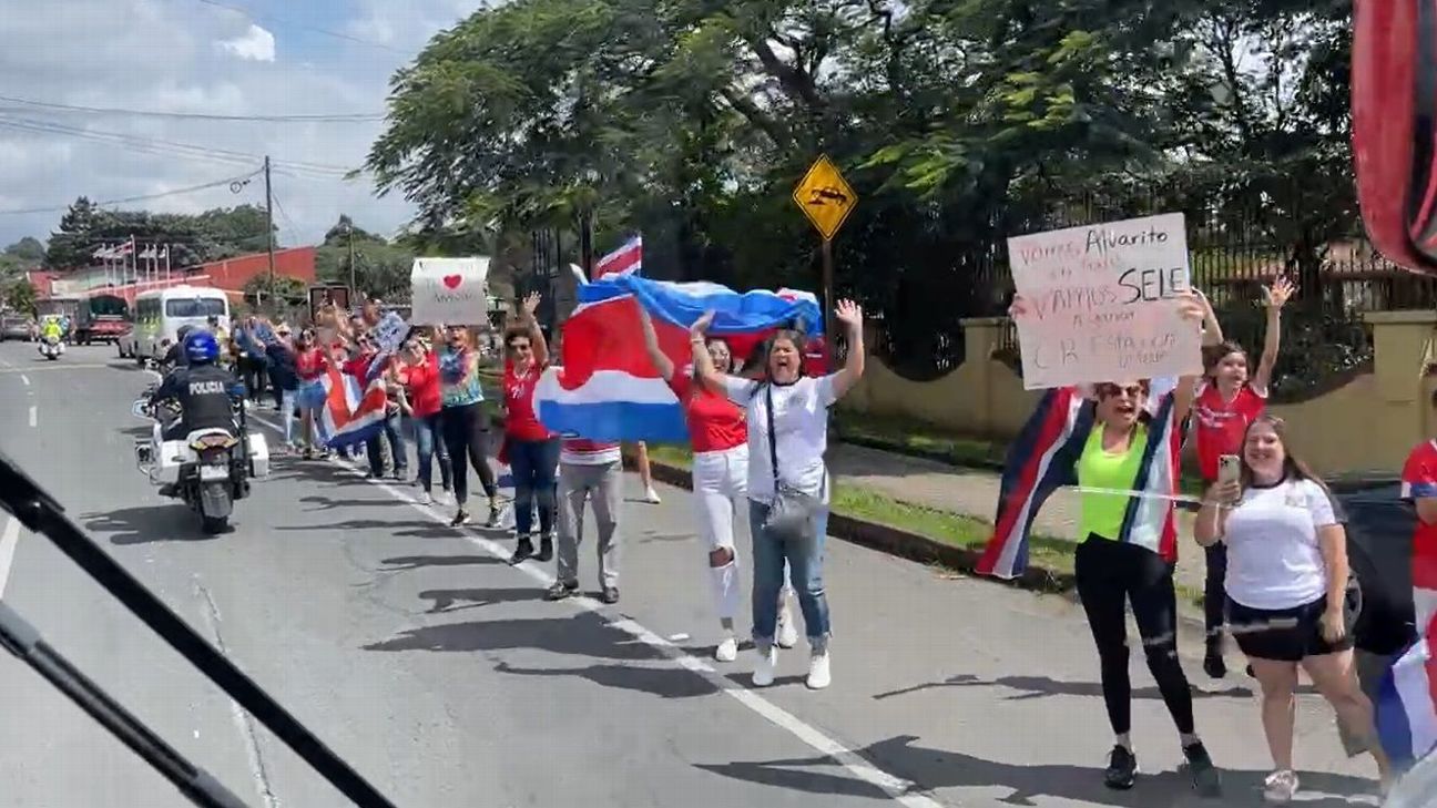 Costa Rica se lanza a las calles para dar último adiós a selección ...