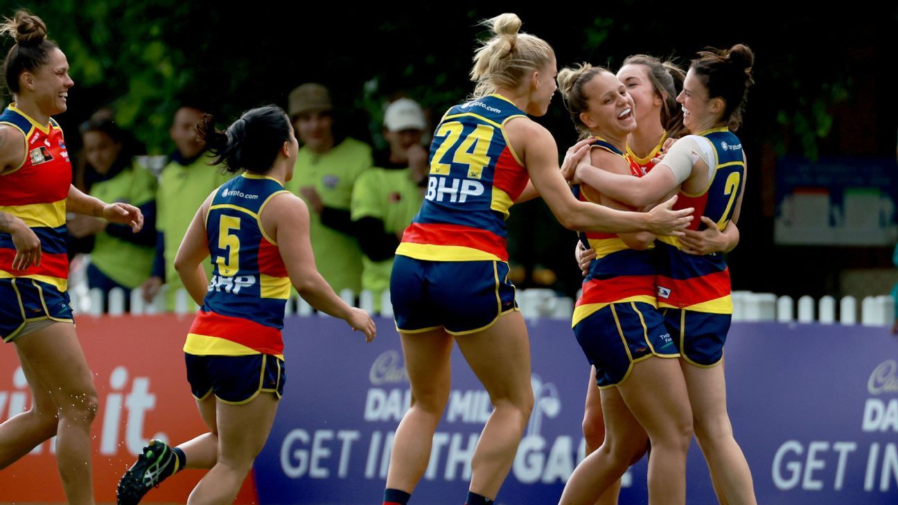 AFLW Crows beat Magpies, surge into AFLW prelim - ESPN