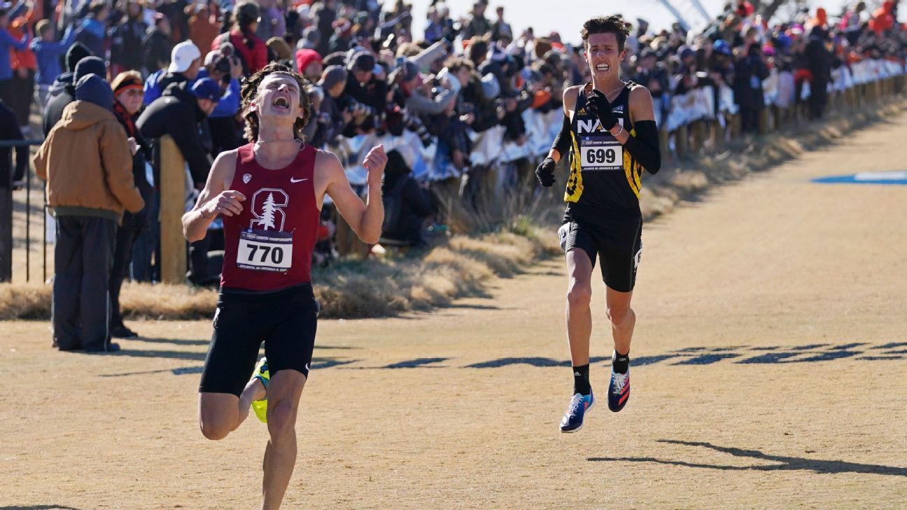 Charles Hicks wins men's XC title; NC State sweeps for women - ESPN