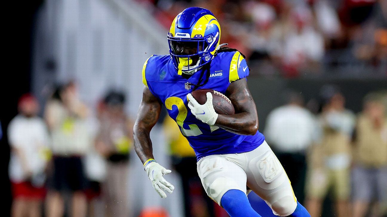 Los Angeles Rams cortan a Darrell Henderson Jr., su líder corredor en ...