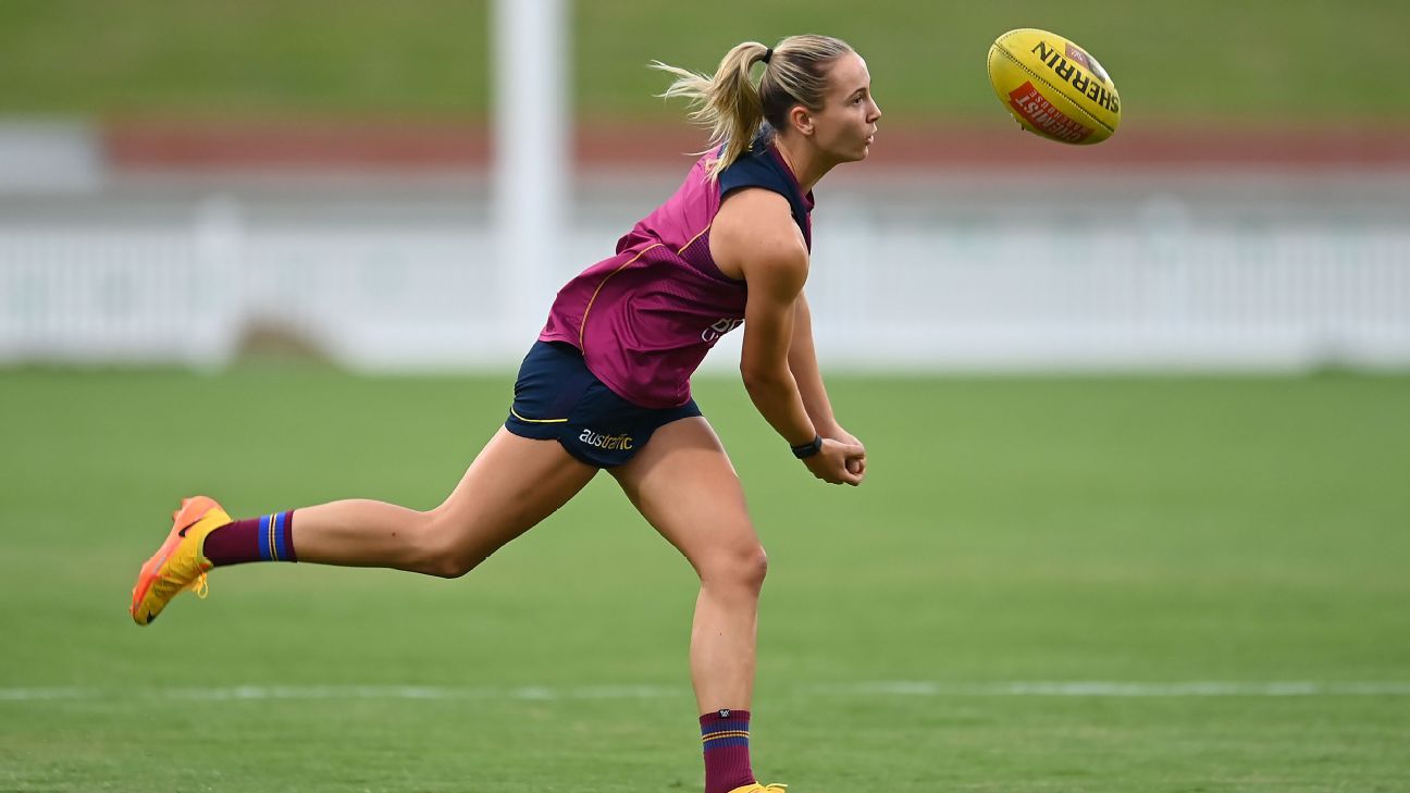 Young gun Grider a Lions 'jet' in AFLW Grand Final - ESPN