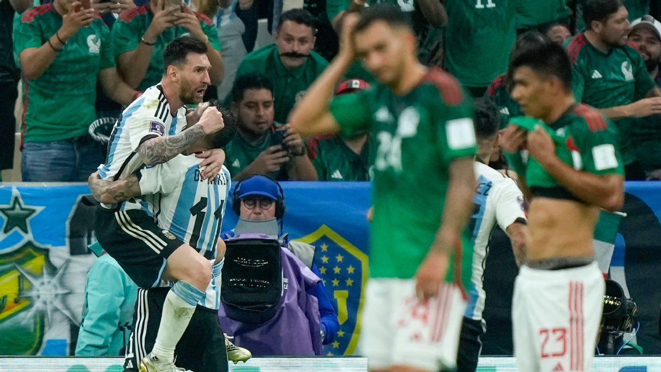 Memes del Argentina contra Mexico - ESPN