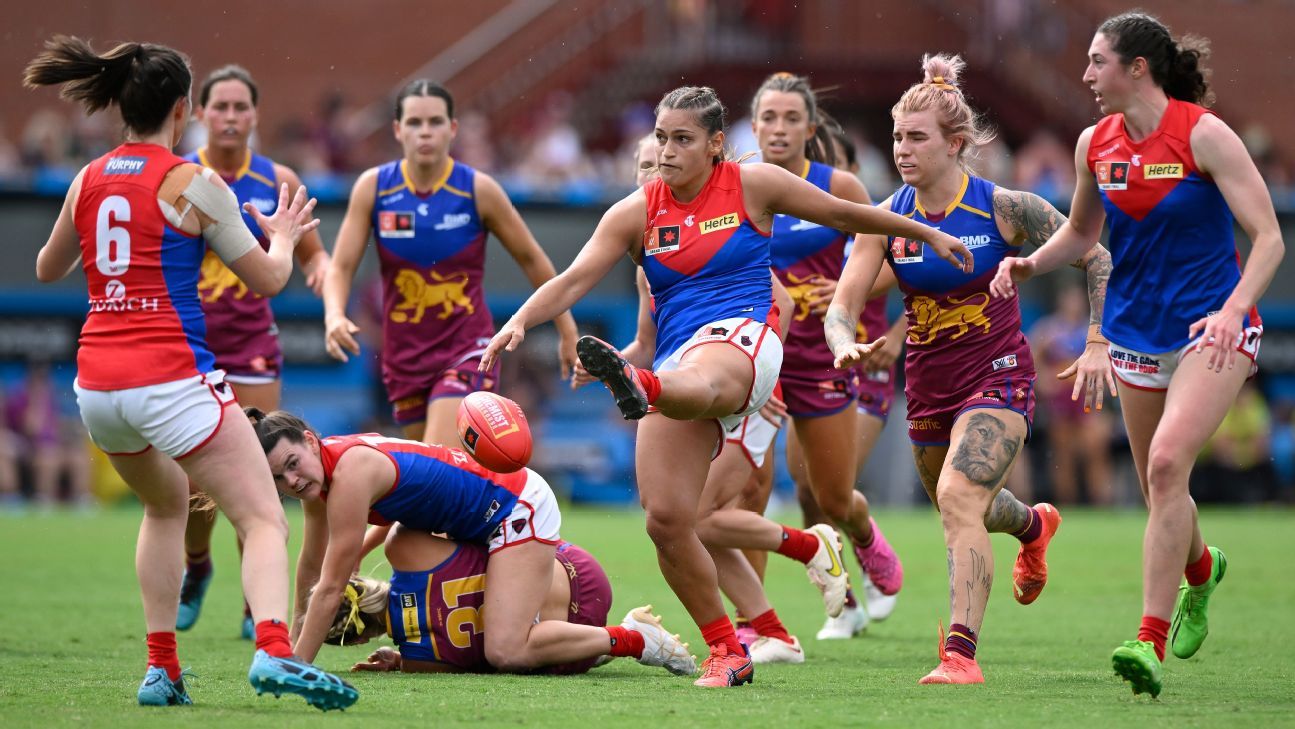 Aflw Grand Final Brisbane Lions Melbourne Demons Espn