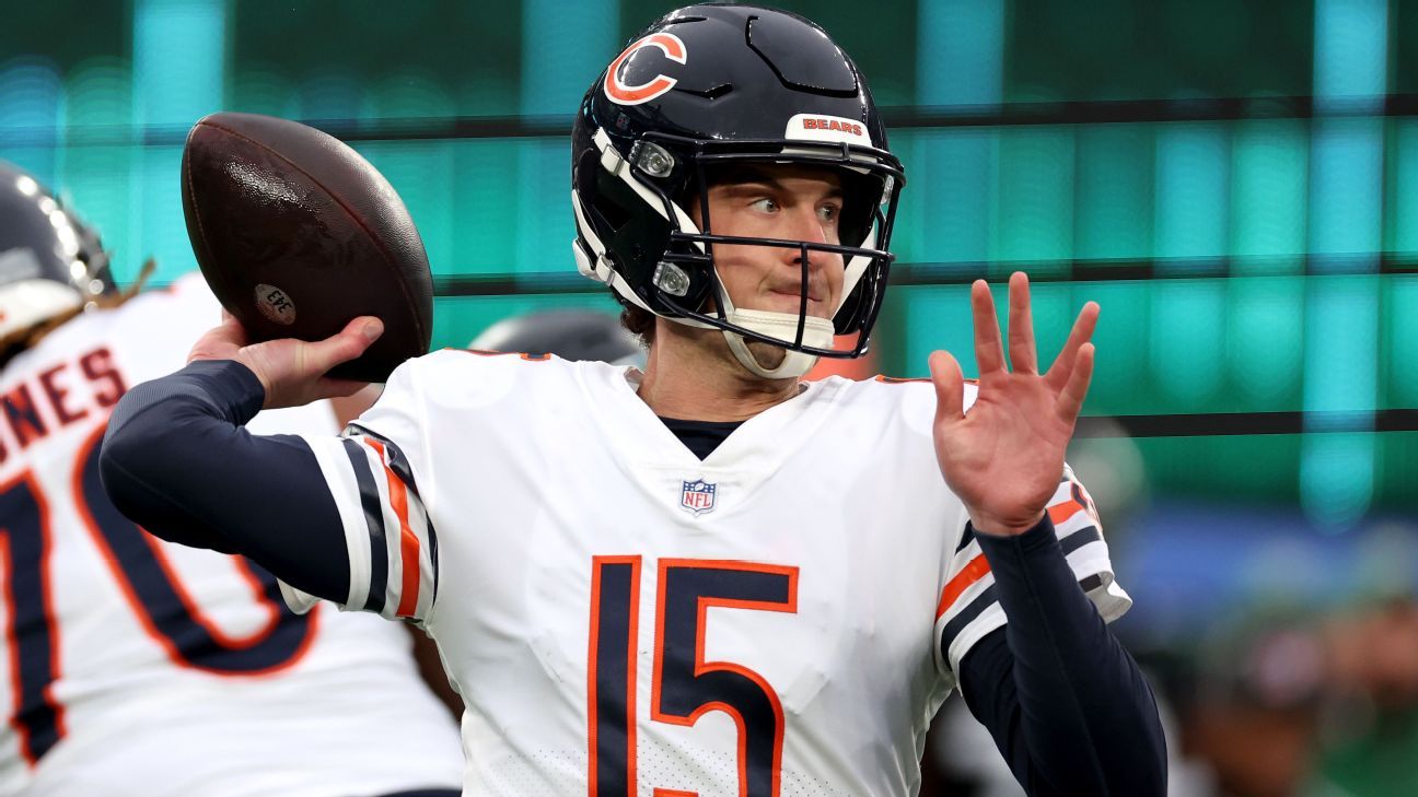 Trevor Siemian sí inició con Bears, pese a lesión en calentamiento - ESPN