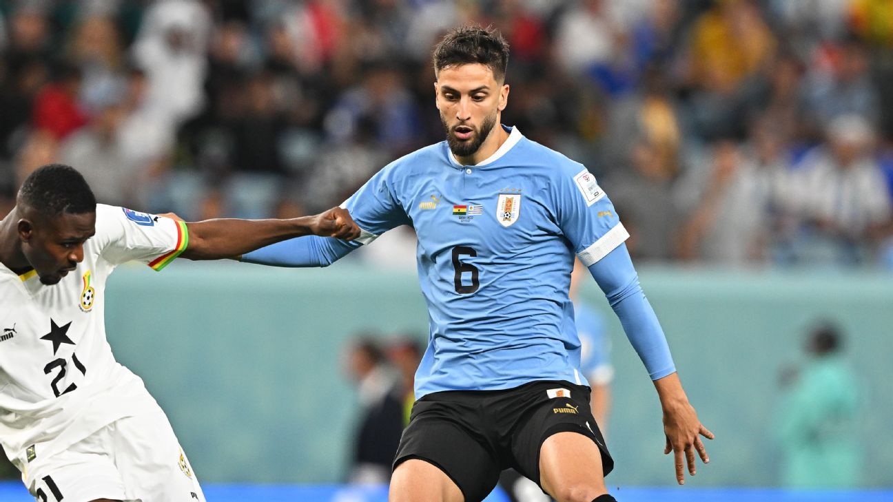 Rodrigo Bentancur fue la figura de Uruguay en el Mundial de Qatar - ESPN