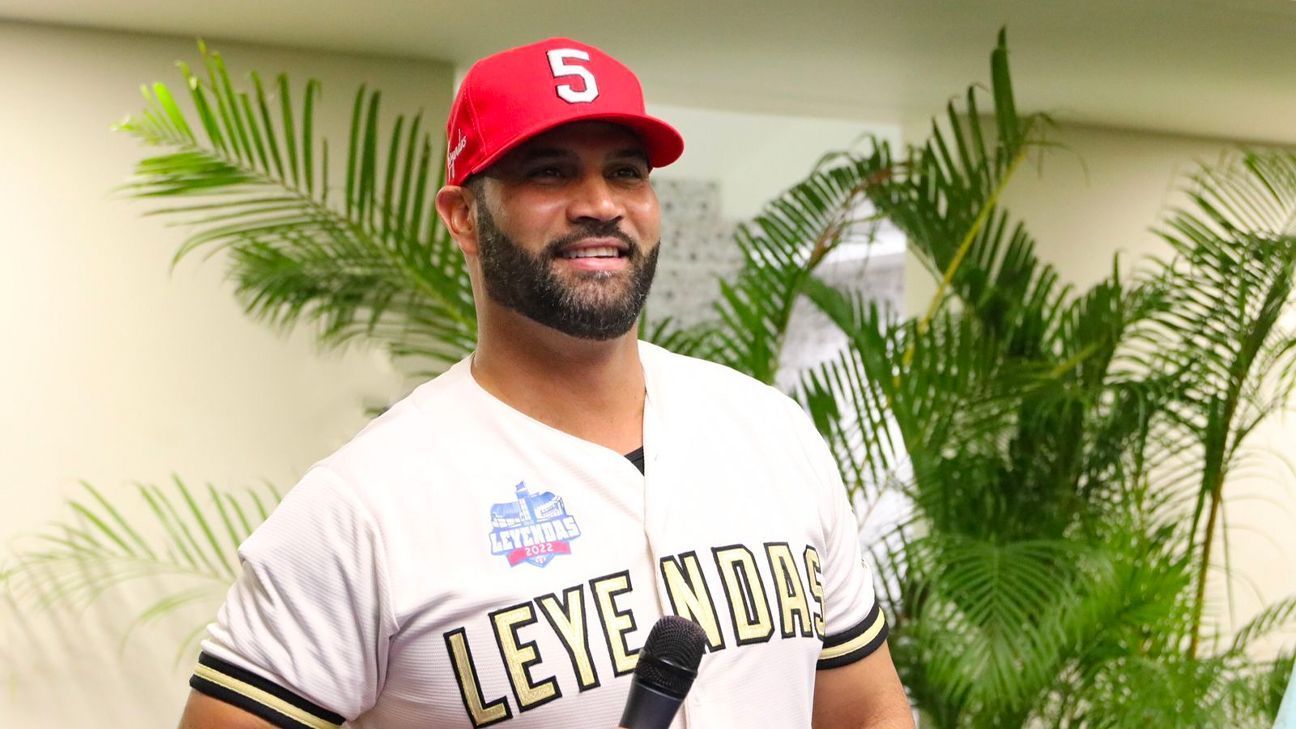 Un Albert Pujols renovado se prepara para una vida fuera del terreno de juego - ESPN