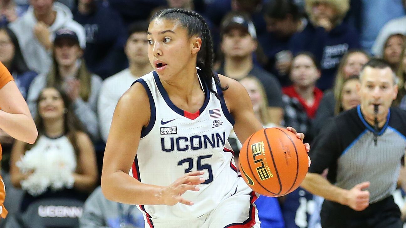 UConn's Azzi Fudd scores 10 in return after missing 14 games - ESPN