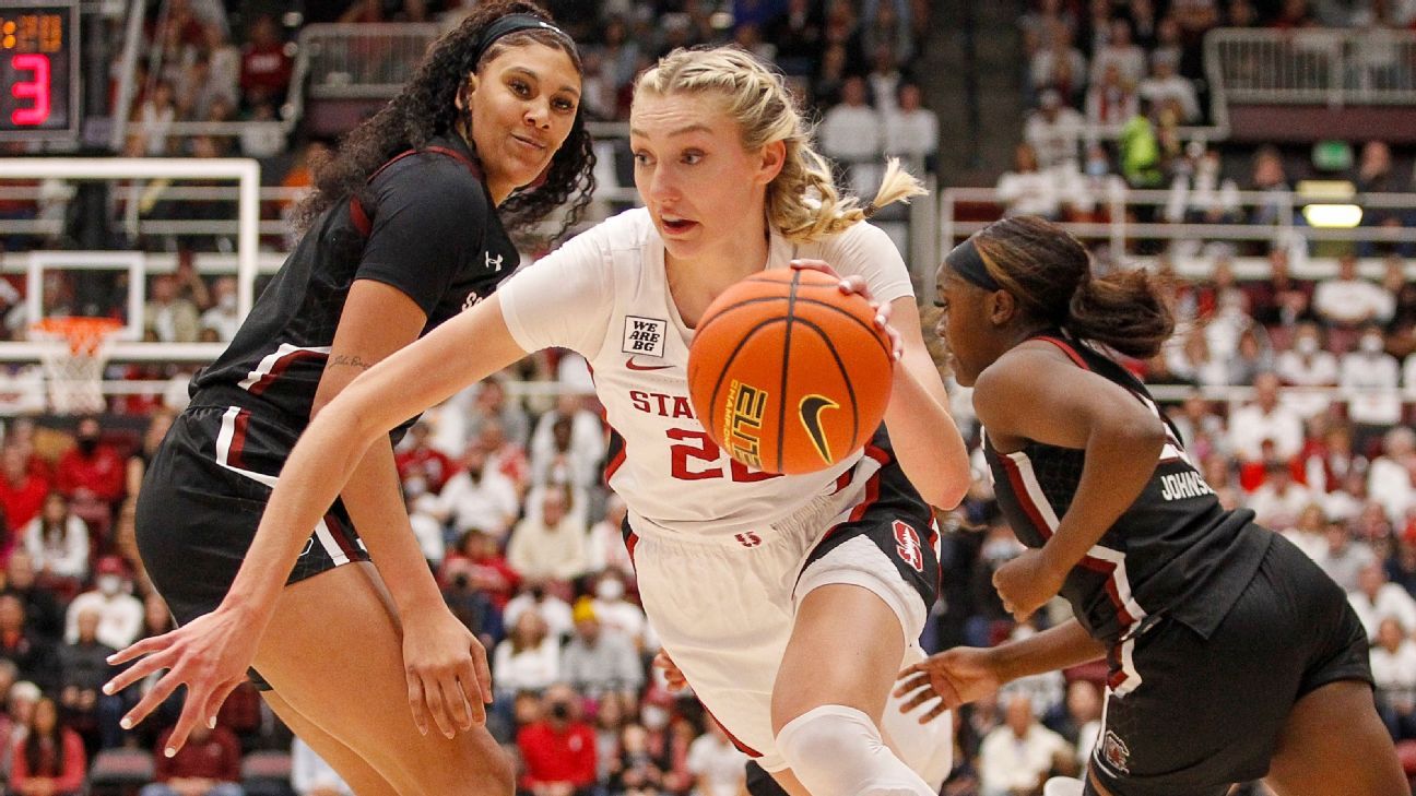 Stanford's Cameron Brink knows she has a foul problem -- and she's ...
