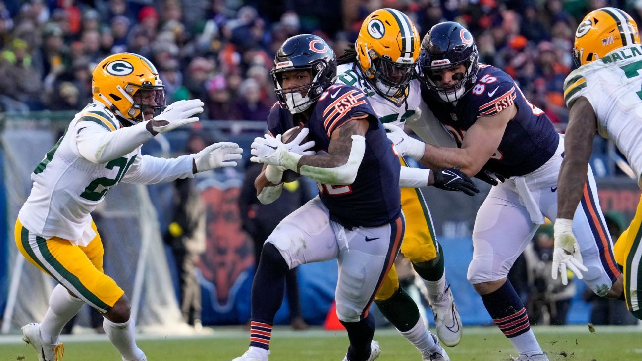 Is David Montgomery's future with Bears at stake in last four games ...