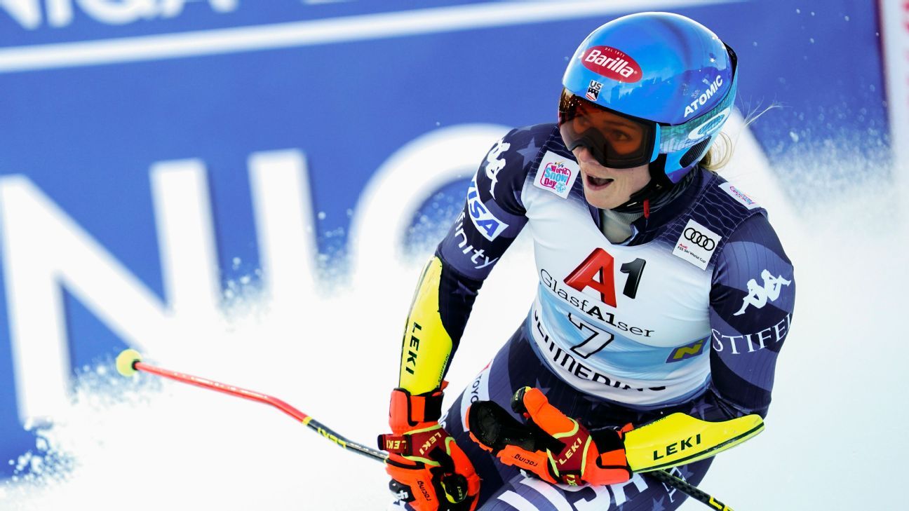 Mikaela Shiffrin pushes win total to 79 with second straight victory - ESPN