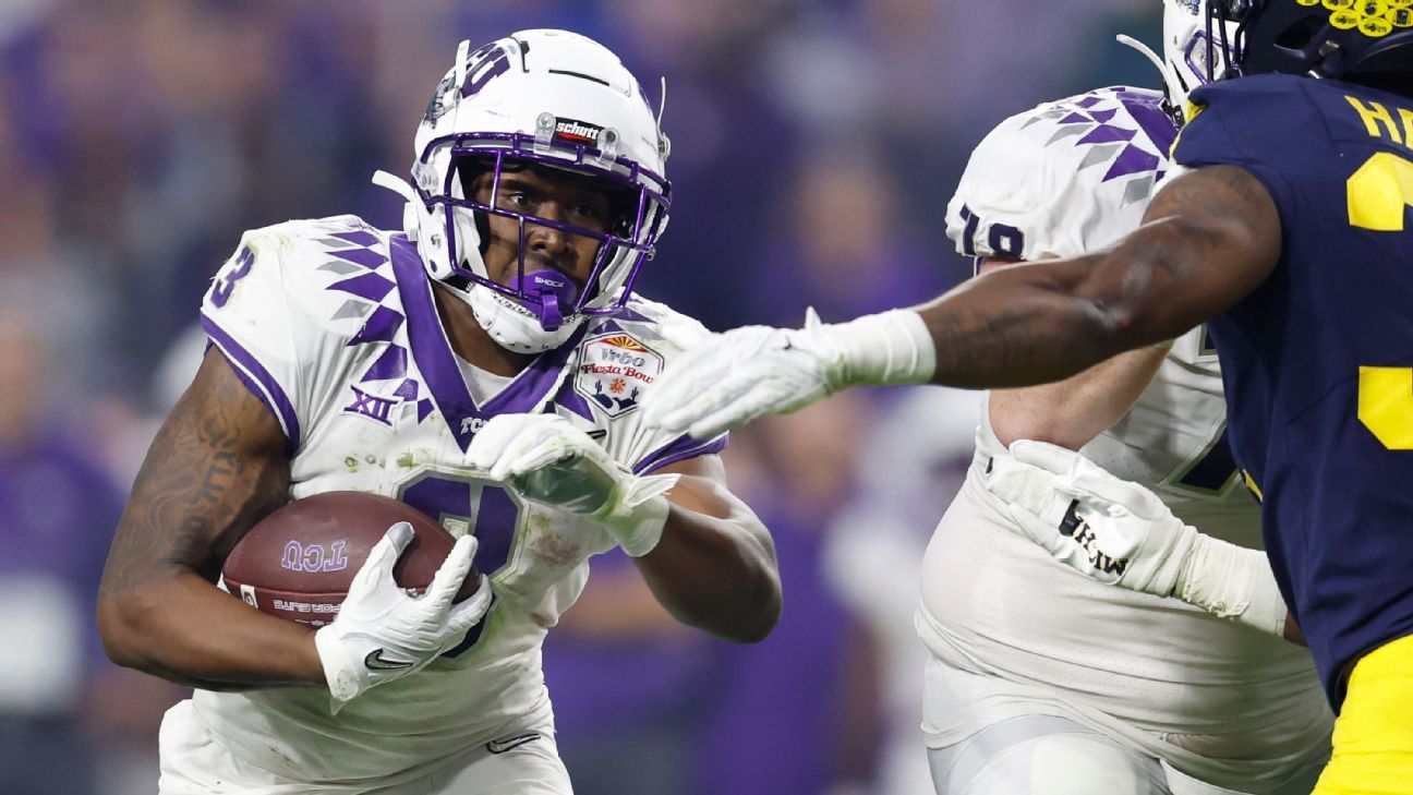 TCU's Emari Demercado ready for lead role in CFP National Championship ...