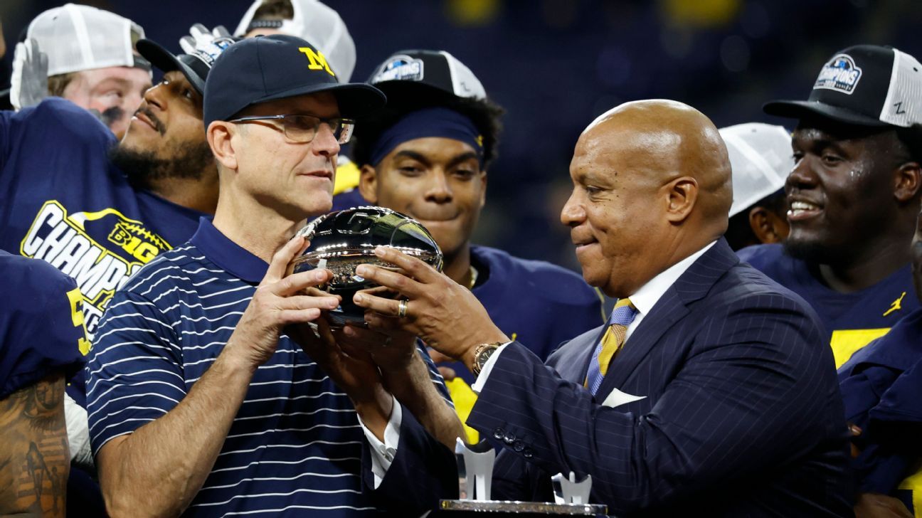 Michigan's Jim Harbaugh, Big Ten commissioner face big decisions - ESPN