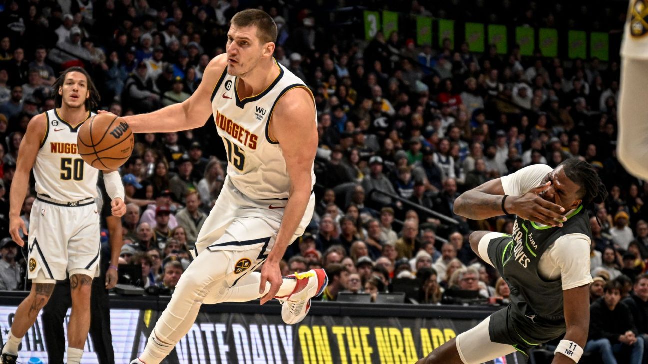 Nuggets win despite Nikola Jokic sitting with hamstring tightness - ESPN