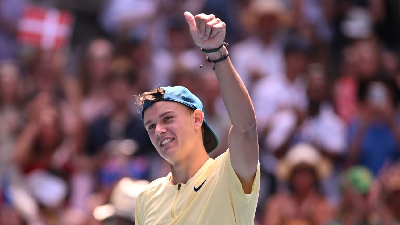 Los impresionantes números que logró Rune en Australia - ESPN